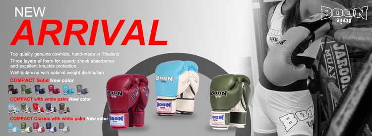 Leather Muay Thai gear hand made in Thailand – BOON Sport