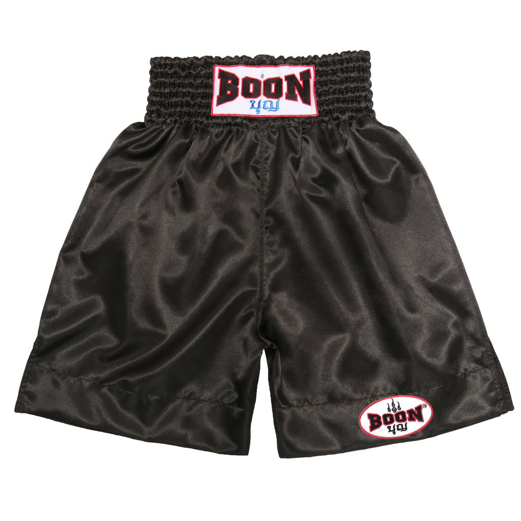 Full Length BOON Satin Boxing Shorts – BOON Sport
