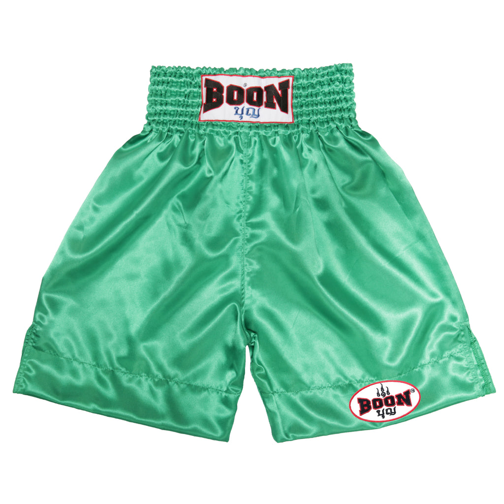 Full Length BOON Satin Boxing Shorts – BOON Sport